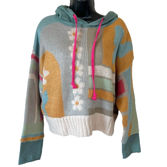 NATURAL LIFE | Sweaters | Nwt Natural Life Dreamer Jacquard Hooded ...